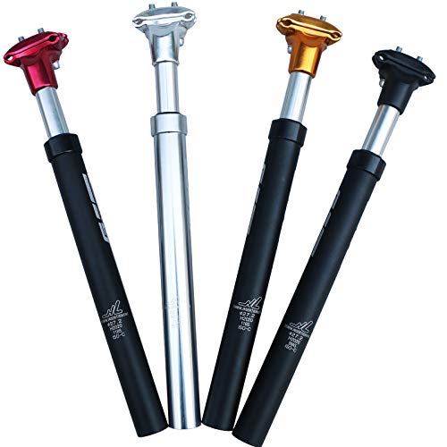 27.2 Suspension SeatPost MTB Mountain Bike Damping Road Track Bicycle Seat Post 27.2mm Adjustable Seat Saddle Tube