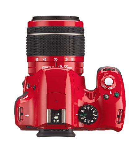 Pentax K-50 16MP Digital SLR Camera Kit with DA L 18-55mm WR f3.5-5.6 Lens (Red)