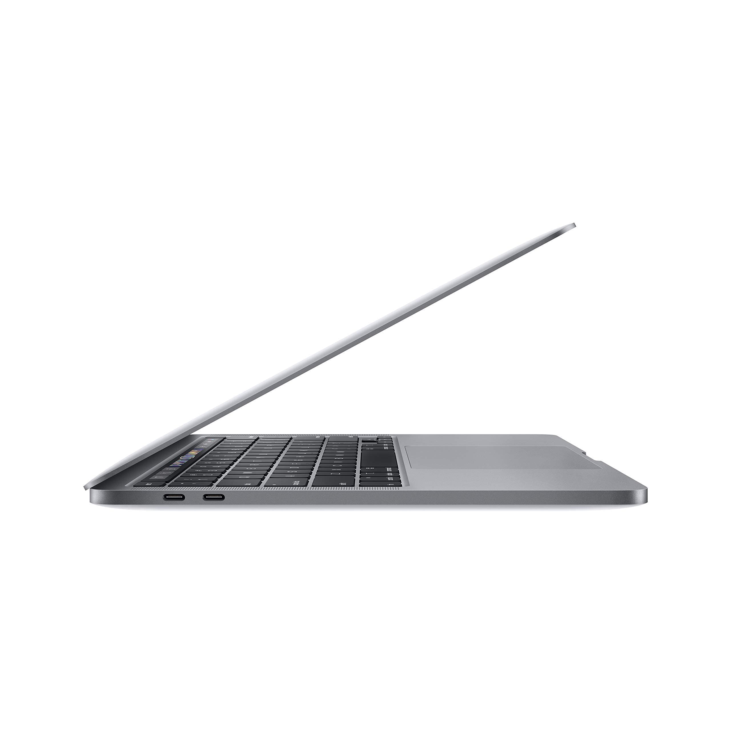 2020 Apple MacBook Pro with 1.4 GHZ, Intel Core i5 (MXK52LLA, 13 Inches, 8GB RAM, 512GB SSD, Magic Keyboard) - Space Gray (Renewed)