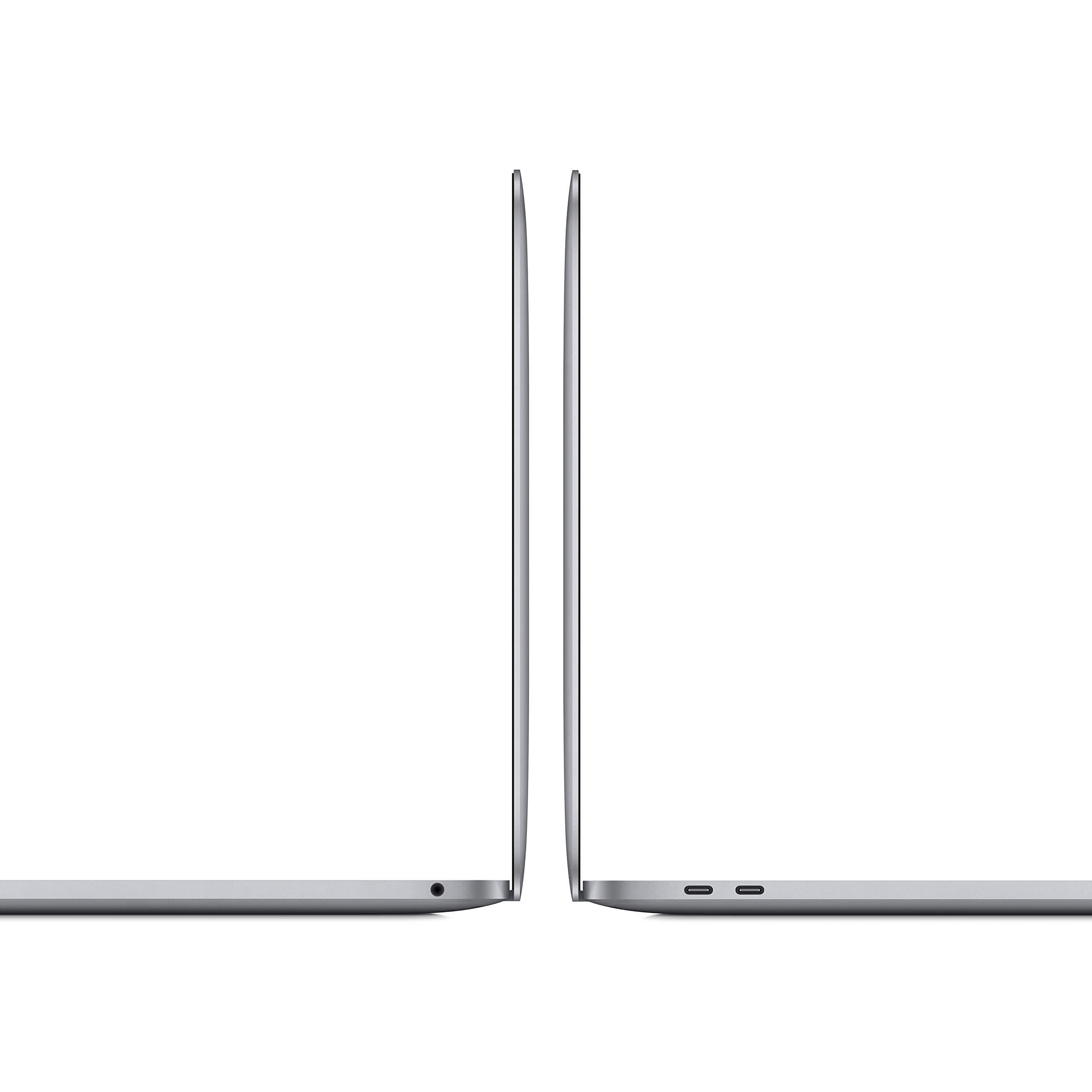 2020 Apple MacBook Pro with 1.4 GHZ, Intel Core i5 (MXK52LLA, 13 Inches, 8GB RAM, 512GB SSD, Magic Keyboard) - Space Gray (Renewed)