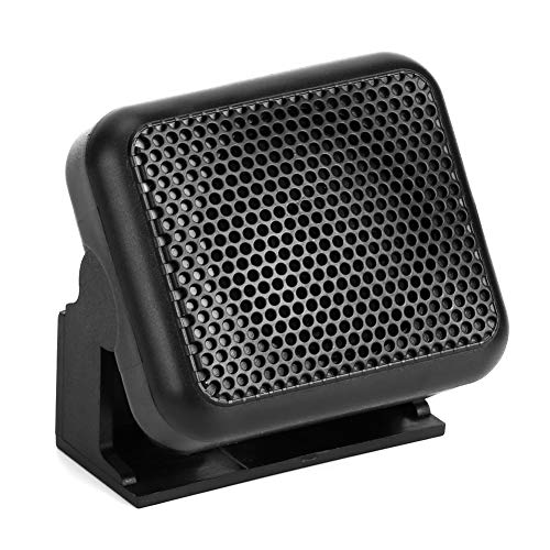 Acouto External Speaker Mini NSP-100 Two-Way Radio CB Car Radio Fit for Yaesu FT-847 FT-920 FT-950 FT-2000 FT-840 FT-DX5000 FT-DX9000 CB Radio Accessories