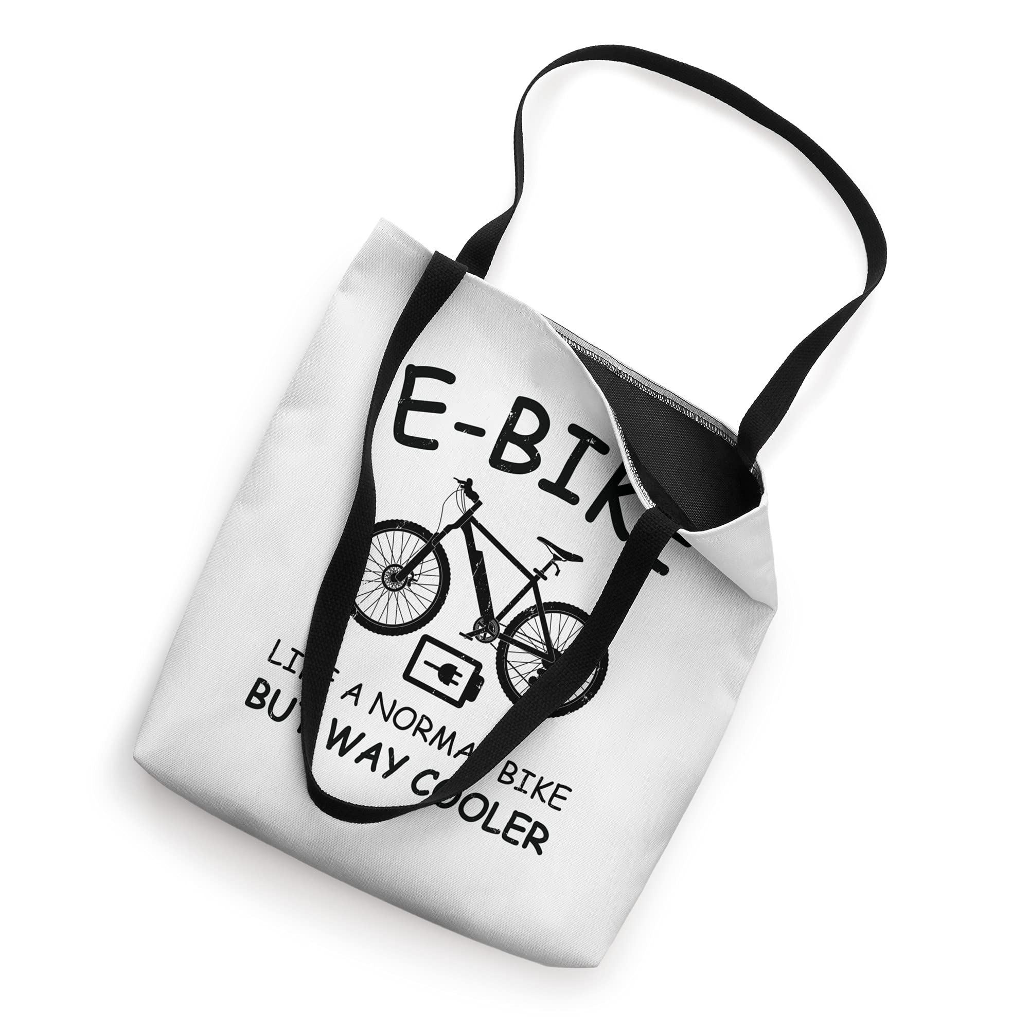 E-Bike Bicycle Cool Electric Bike Battery Motor Pedelec MTB Tote Bag