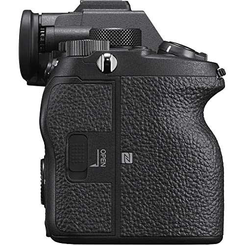 Sony a7S III Mirrorless Camera with FE 28-70mm, E 55-210mm Lens Bundle + Accessories (256Gb High Speed Memory, 3 Batteries, LED Light, Gadget Bag and More) ILCE7SM3/B