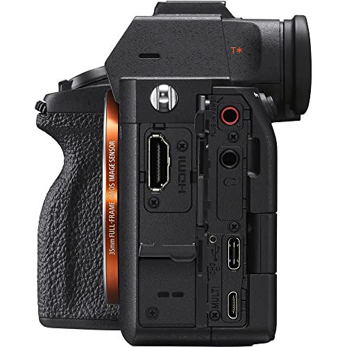 Sony a7S III Mirrorless Camera with FE 28-70mm, E 55-210mm Lens Bundle + Accessories (256Gb High Speed Memory, 3 Batteries, LED Light, Gadget Bag and More) ILCE7SM3/B