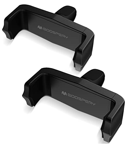 GOOSPERY [2-Pack] Universal Car Phone Mount with Air Vent Clip Hands Free Cradle Holder for Automobile Compatible with iPhone, Galaxy, Huawei, Xiaomi, Google, OnePlus, and Most Smartphones