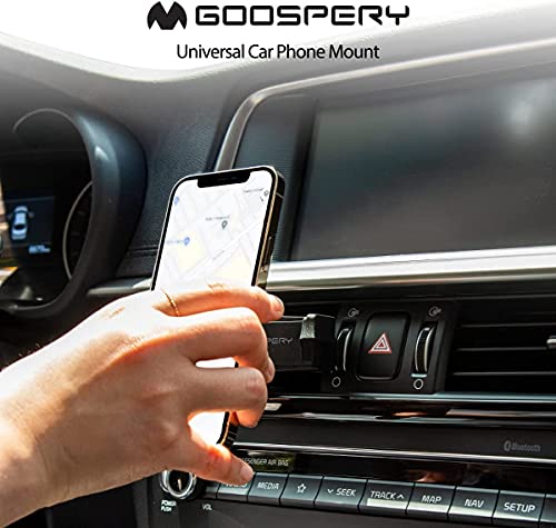 GOOSPERY [2-Pack] Universal Car Phone Mount with Air Vent Clip Hands Free Cradle Holder for Automobile Compatible with iPhone, Galaxy, Huawei, Xiaomi, Google, OnePlus, and Most Smartphones