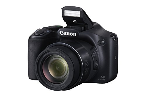 Canon PowerShot SX530 HS Digital Camera - Black