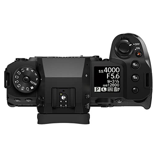 Fujifilm X-H2S Mirrorless Digital Camera Body, Black with Flashpoint Zoom Li-on X R2 TTL On-Camera Round Flash Speedlight