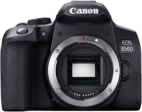 Canon EOS 850D (Rebel T8i) DSLR Camera Bundle with 18-55mm STM Lens + 64GB High Speed Memory Card + Accessory Kit