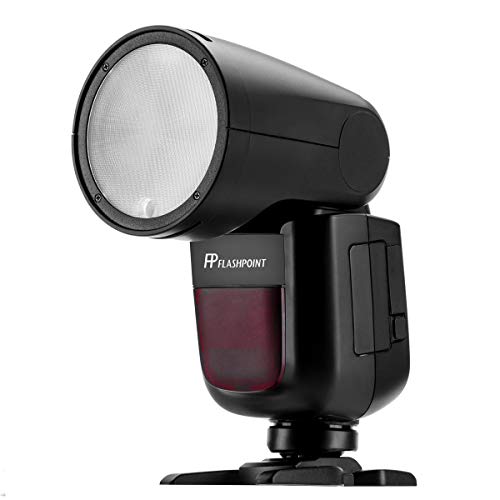 Fujifilm X-H2S Mirrorless Digital Camera Body, Black with Flashpoint Zoom Li-on X R2 TTL On-Camera Round Flash Speedlight
