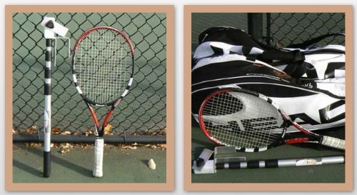 QM-1 Tennis Camera Mount for Camcorders, Pocket Cameras, GoPros, Action Cams and Smartphones