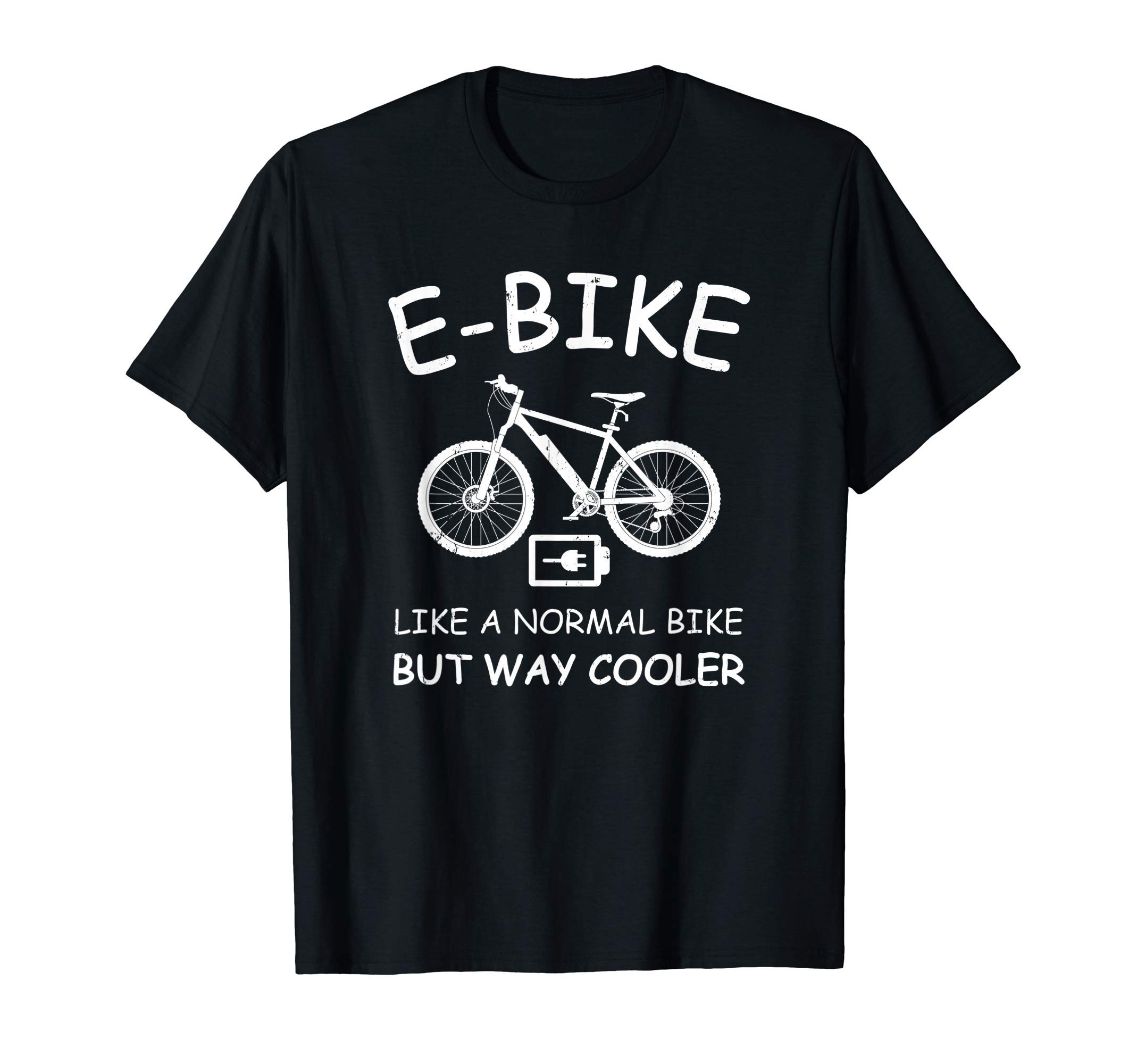 E-Bike Bicycle Cool Electric Bike Battery Motor Pedelec MTB T-Shirt