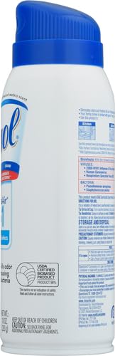Lysol Neutraair Disinfectant Spray, 2 In 1: Eliminates Odors and Disinfects, Air Freshener & Disinfecting Spray, Driftwood Waters, 10 Fl Oz.
