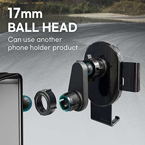 FICS EV6 Mobile Phone Holder — Designed to Fit Perfectly Only in The KIA EV6 — Supports iPhone SE, 12, 13, 14, 14 Max/Galaxy/Razr