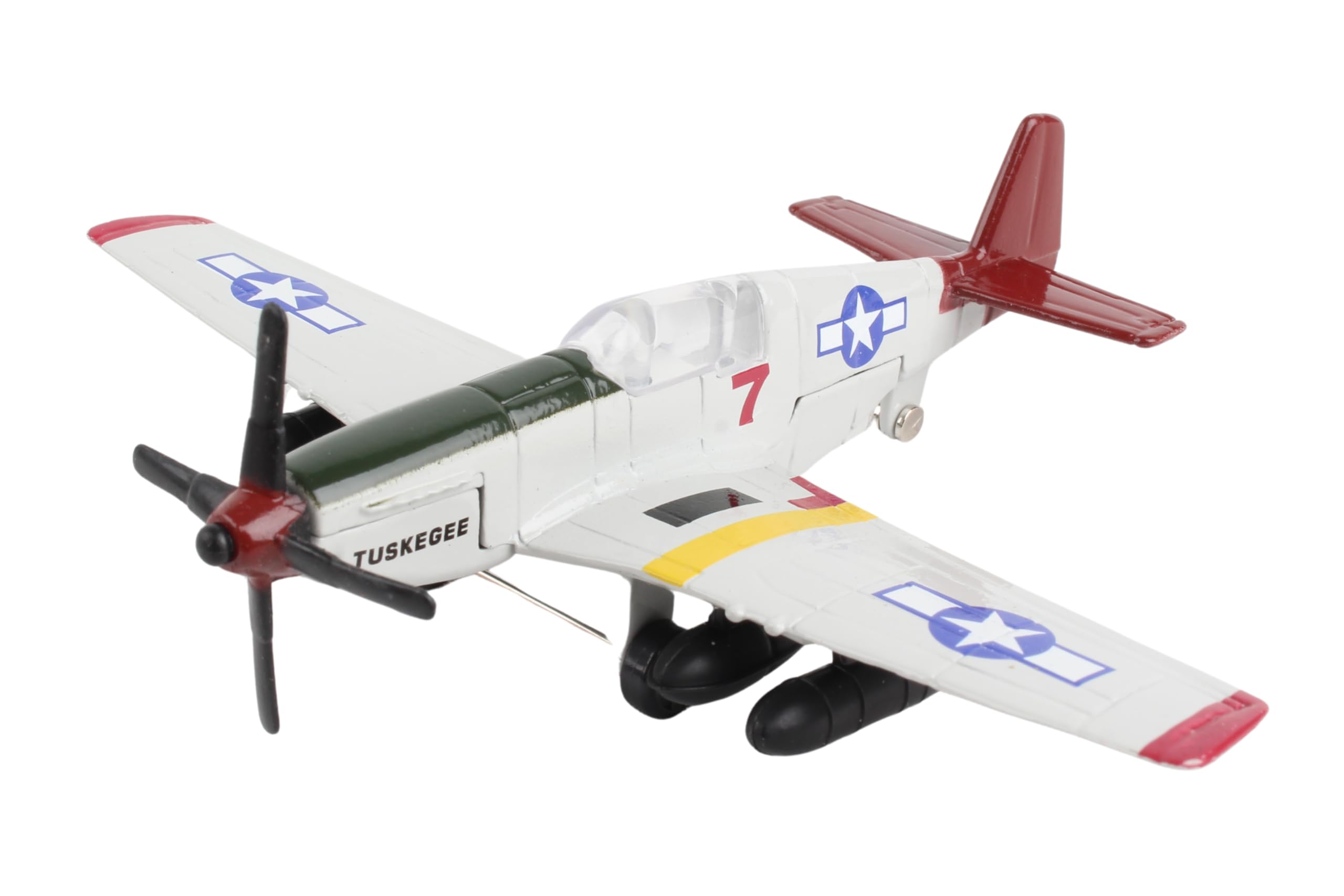 Daron Worldwide Trading Runway24 P51 Tuskegee Airmen Vehicle