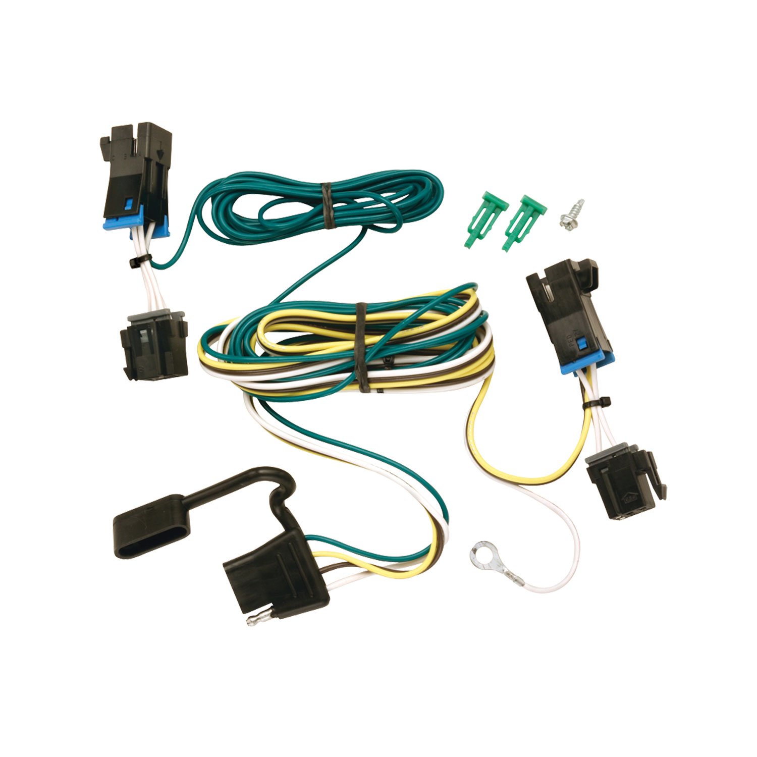 Tekonsha 118392 T-OneÂŽ T-Connector Harness, 4-Way Flat, Compatable with 2003-2014 Chevrolet Express 1500, 2003-2022 Chevrolet Express 2500, 2003-2022 Chevrolet Express 3500, 2003-2014 GMC Savana 1500, 2003-2022 GMC Savana 2500, 2003-2022 GMC Savana 3500