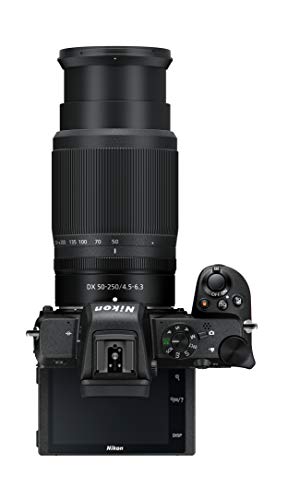 Nikon Z50 Compact Mirrorless Digital Camera with Flip Under "Selfie/Vlogger" LCD | 2 Zoom Lens Kit Includes: NIKKOR Z DX 16-50mm f/3.5-6.3 VR & NIKKOR Z DX 50-250mm F/4.5-6.3 VR