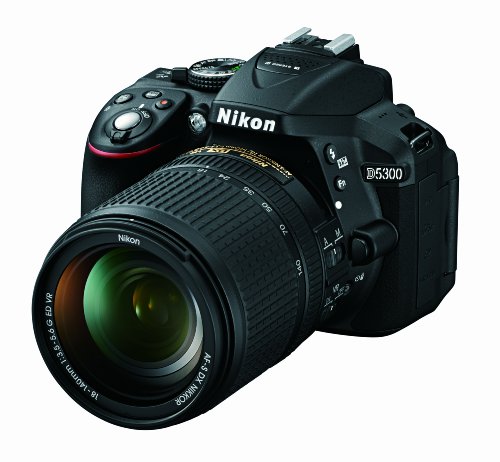 Nikon D5300 24.2 MP CMOS Digital SLR Camera with 18-140mm f/3.5-5.6G ED VR Auto Focus-S DX NIKKOR Zoom Lens (Black)