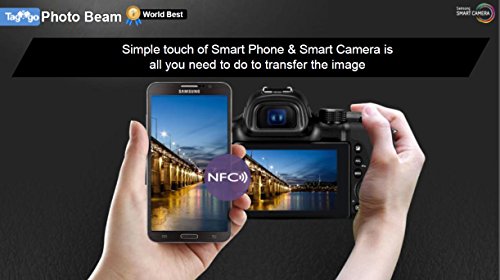 Samsung WB350F 16.3MP CMOS Smart WiFi & NFC Digital Camera with 21x Optical Zoom and 3.0" Touch Screen LCD and 1080p HD Video (White)