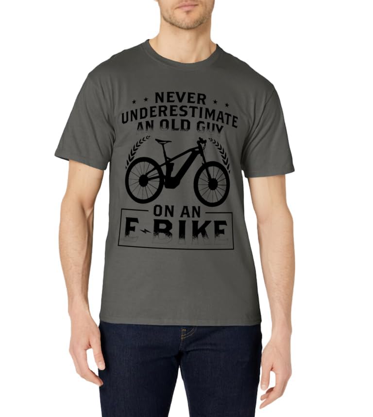 Ebike cyclist, e-bike, cyclist, mountain biker T-Shirt