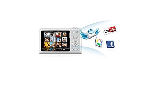 Samsung WB350F 16.3MP CMOS Smart WiFi & NFC Digital Camera with 21x Optical Zoom and 3.0" Touch Screen LCD and 1080p HD Video (White)