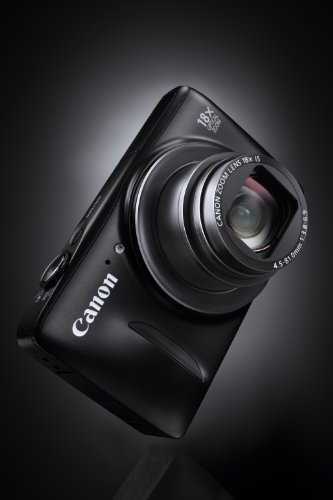 Canon Cameras US 9340B001 16MP Digital Camera with 3-Inch LCD (Black)