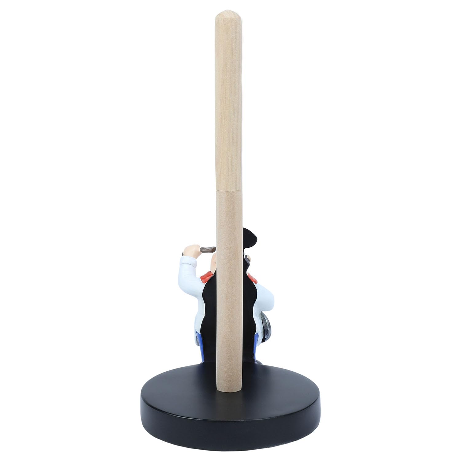 MASSJOY Chef Style Paper Towel Holder, Resin Crafts Display for Kitchen Cafe Western Restaurant Cake Shop Dessert Shop.
