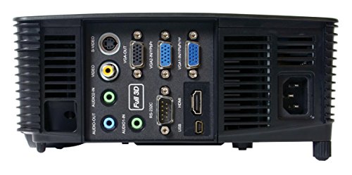 Optoma S316 Full 3D SVGA 3200 Lumen DLP Projector with Superior Lamp Life and HDMI