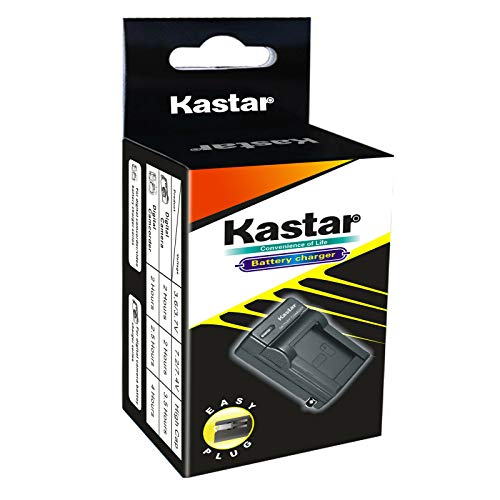 Kastar 2-Pack Q120 Battery and AC Wall Charger Replacement for MINOLTA MN35Z Camera, Zoom BT-03, Zoom BT-03 B Battery, Zoom Q8 Q8N Recorder Camera, Bell & Howell B35HDZ Camera