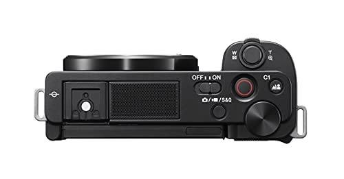 Sony Alpha ZV-E10 - APS-C Interchangeable Lens Mirrorless Vlog Camera - Black