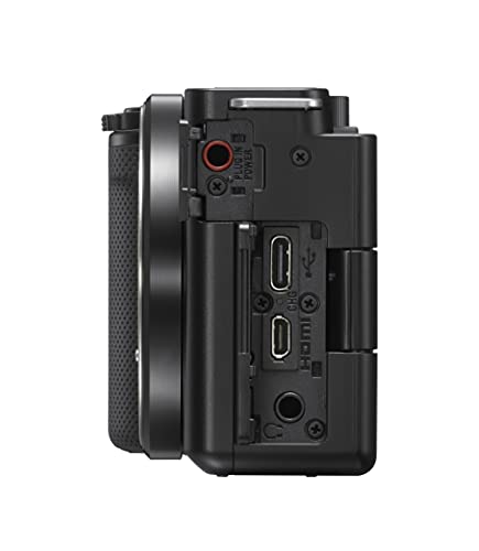 Sony Alpha ZV-E10 - APS-C Interchangeable Lens Mirrorless Vlog Camera - Black