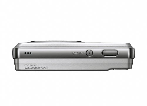 Sony Cyber-shot DSC-W230 12 MP Digital Camera with 4x Optical Zoom and Super Steady Shot Image Stabilization (Silver)