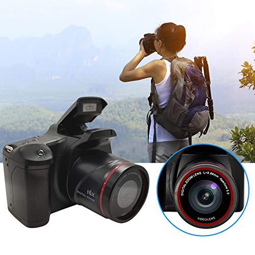 PENCHEN Digital Camera 16X F-ocus Zoom Design Resolution 1920 * 1080 Supported S D Card 4 * AA Batter-y Powered Operated for Photos Taking S-tudio