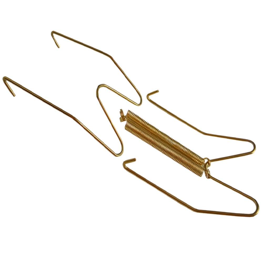 Xinlinke Plate Hangers for The Wall 8 inch Decorative Dish Display Tray Holder with Installation Hooks 5 Pack