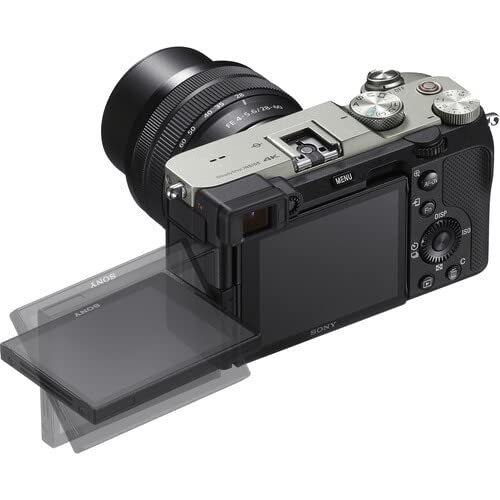 Sony a7C Mirrorless Camera Bundle (Silver)- ILCE7C/S with Tamron 28-75mm Lens + Prime Accessory Package Including 128GB Memory, TTL Flash, Extra Battery, Software Package, Auxiliary Lenses & More