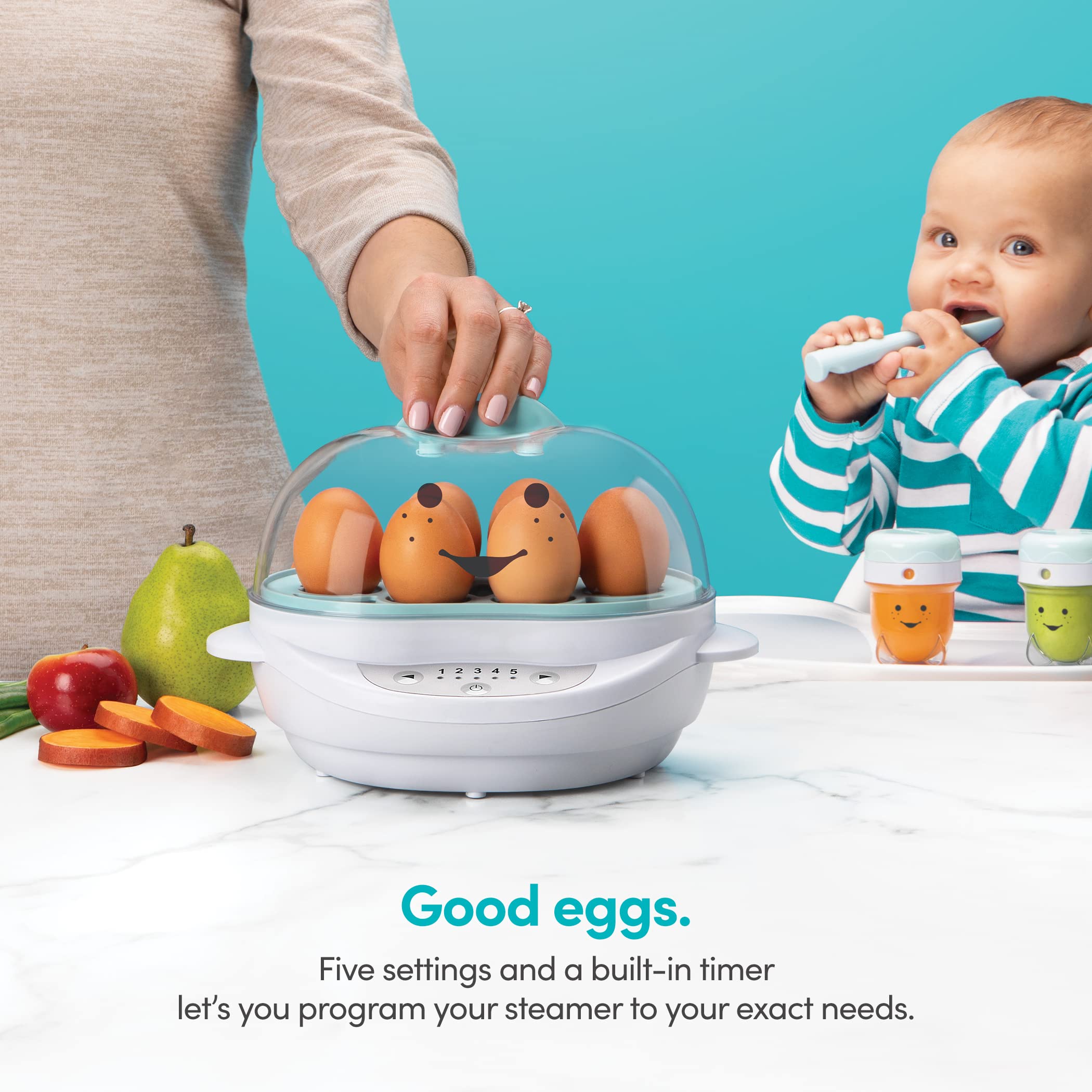 Baby Bullet BSR-0801N Turbo Food Steamer