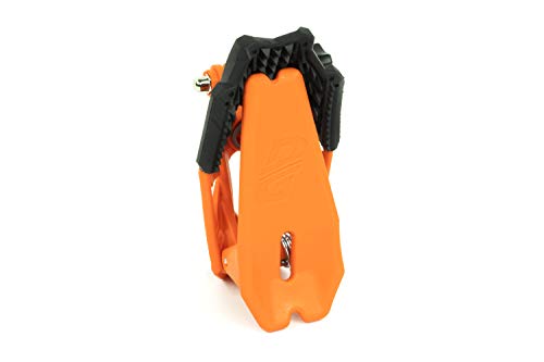 Dango Design Gripper Mount - Universal Clamp Mount for Action Cameras, Use as a Mount on Motorcycle, Powersports Helmets & More - Action Orange