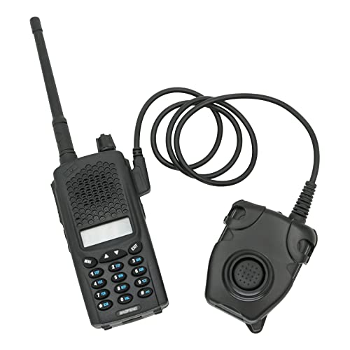 TSVISIONCORE kenwood U94 PTT 2pin,for Baofeng UV5R etc. ,Airsoft Tactical Headset (PL)