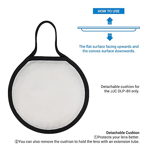 JJC Extra Large Thick Camera Lens Pouch Case for Sony FE 200-600mm Zoom Lens SEL200600G with Reversed Lens Hood & Teleconverte,Camera Lens Carrying Bag Fits Other Lenses Below 5.5 x 14.6(D x L)
