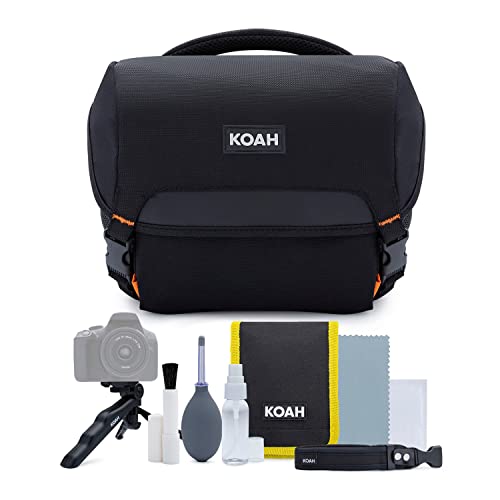 Panasonic LUMIX FZ1000 II 4K 16x Long Zoom Digital Camera, Koah Roebling Bag with Accessory & Cleaning Kit, 64GB SDXC Canvas Go Plus 170MB/s Read Memory Card, Pro Shotgun Video Mic, and 2 Batteries