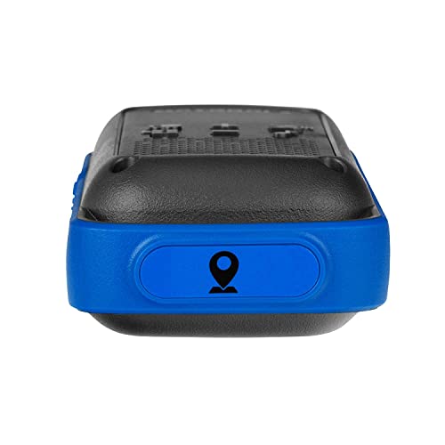 Motorola T800 Talkabout Two-Way Radios - Black/Blue (4 Pack)