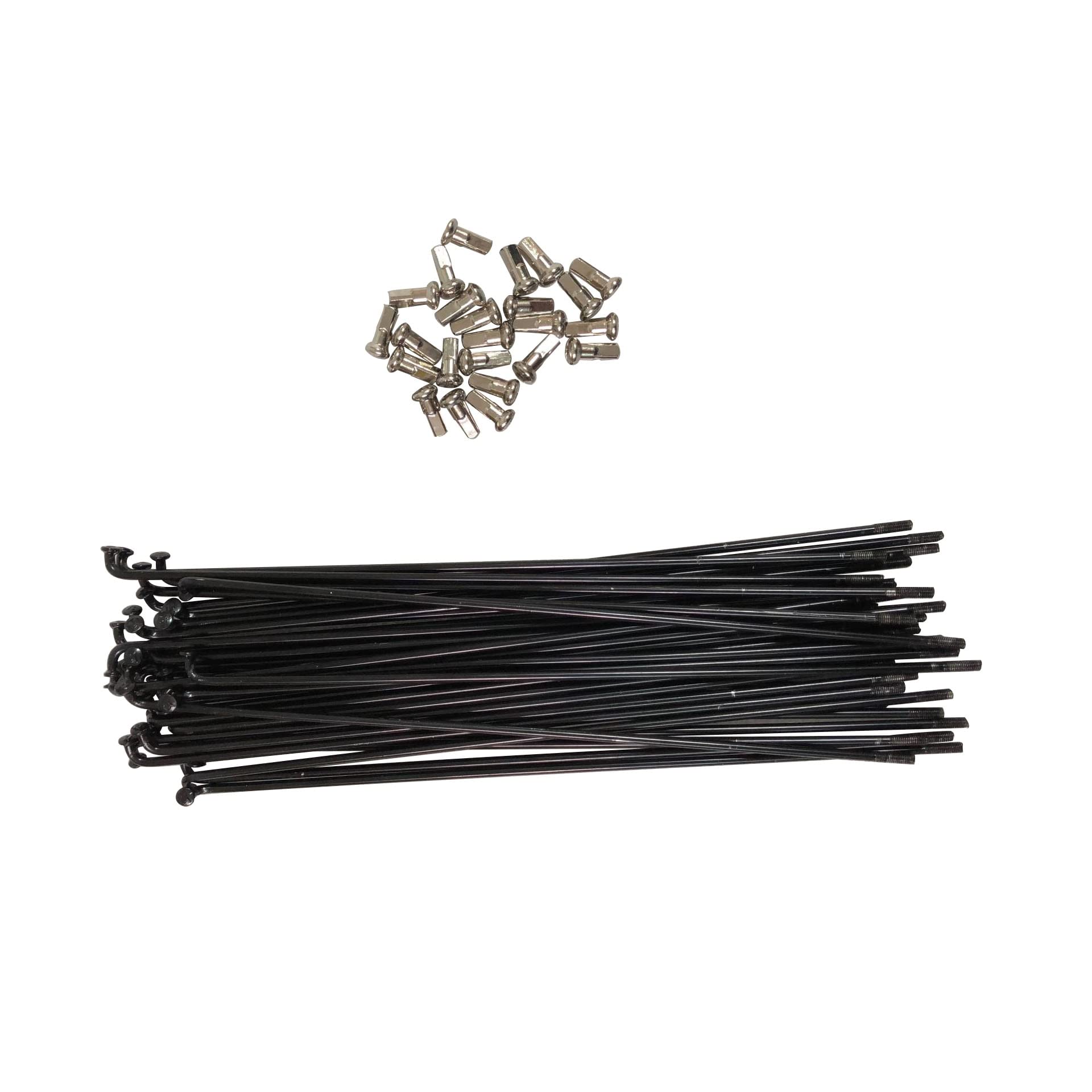 TVLAR Bicycle Steel/Stainless Steel Spokes 10PCS 12G (2.5mm Dia) E-Bike Spokes for MTB/Fat Electric Bicycle or Ebike Front/Rear Wheel Conversion Kit (Color : 115mm)