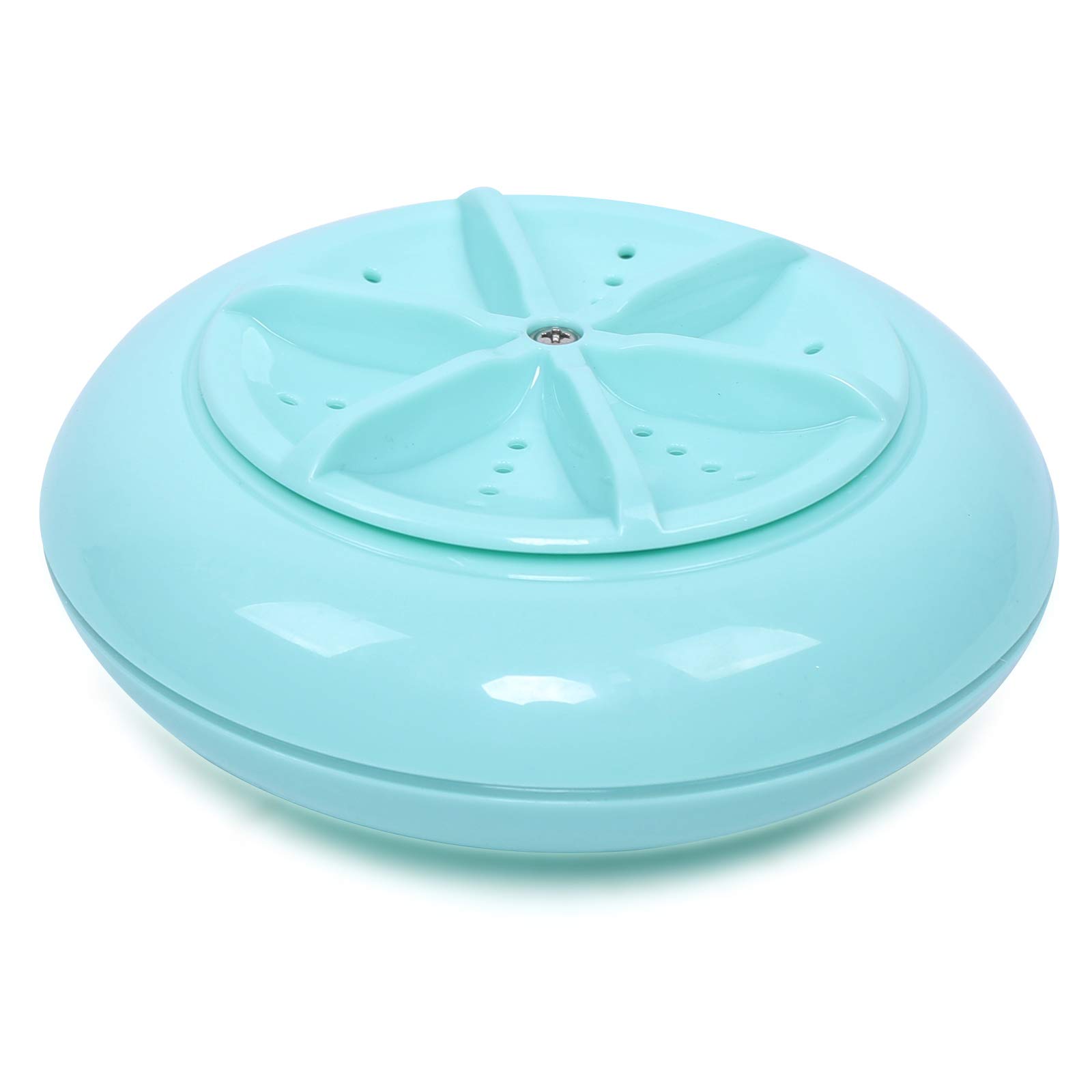 Portable Washing Machine USB Mini Washer Compact Counter Top Washing Machine Rotary Laundry Machine for Camping Traveling RVs Dorms Small Space, 6.69x6.69x6.69 Inch(Blue)