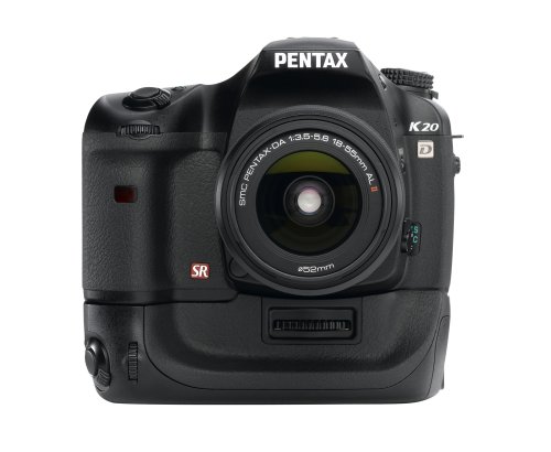 Pentax K20D 14.6MP Digital SLR Camera with Shake Reduction and DA 18-55mm f/3.5-5.6 AL II Lens