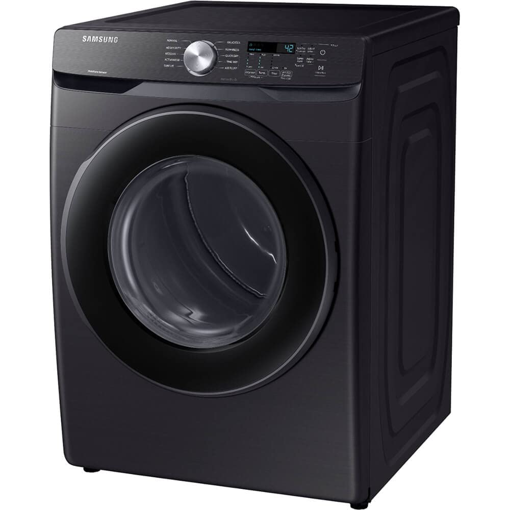 Samsung DVE45T6000V 7.5 Cu. Ft. Black Stainless Front Load Electric Dryer