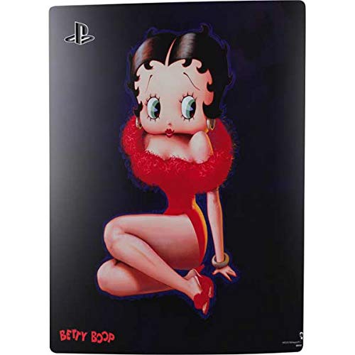 Skinit Decal Gaming Skin Compatible with PS5 Digital Edition Bundle - Officially Licensed Betty Boop Red Dress Design