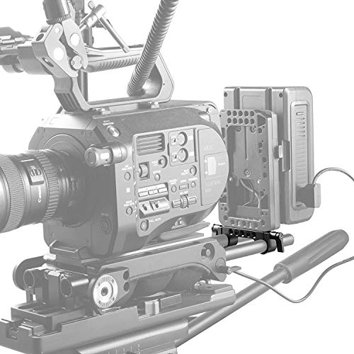 SMALLRIG Super Lightweight 15mm Railblock with 1/4"-20 Thread for RED and Other 15mm DSLR Camera Rig - 942