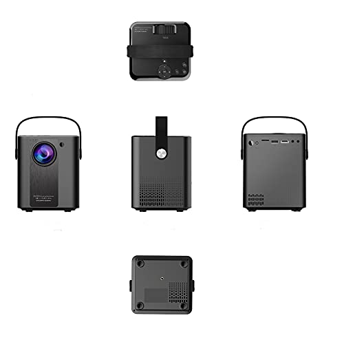 CXDTBH P500 Mini Projector for Smartphone Portable Home Theater Full Supported 1080P Movie Beamer for Home Entertainment ( Size : Basic Version )
