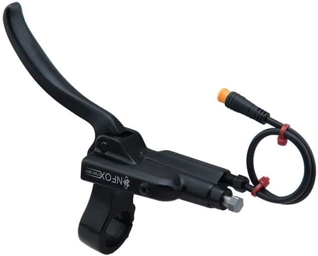 HUBIWUIS NFOX GT267 Power Off Brake Handle 3 Pin for E-Bike Electric Bicycle Bafang Hall Motor Hydraulic Brakes Mountain Bike Accessories (Black)