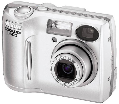 Nikon Coolpix 5600 5MP Digital Camera with 3x Optical Zoom